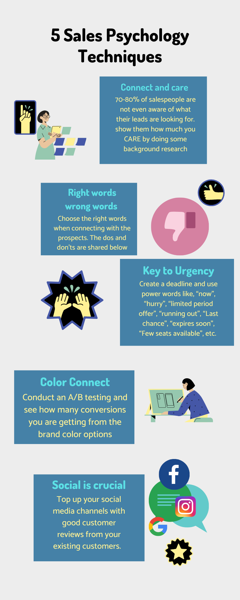 5 Sales Psychology Techniques that Work Every SINGLE Time!